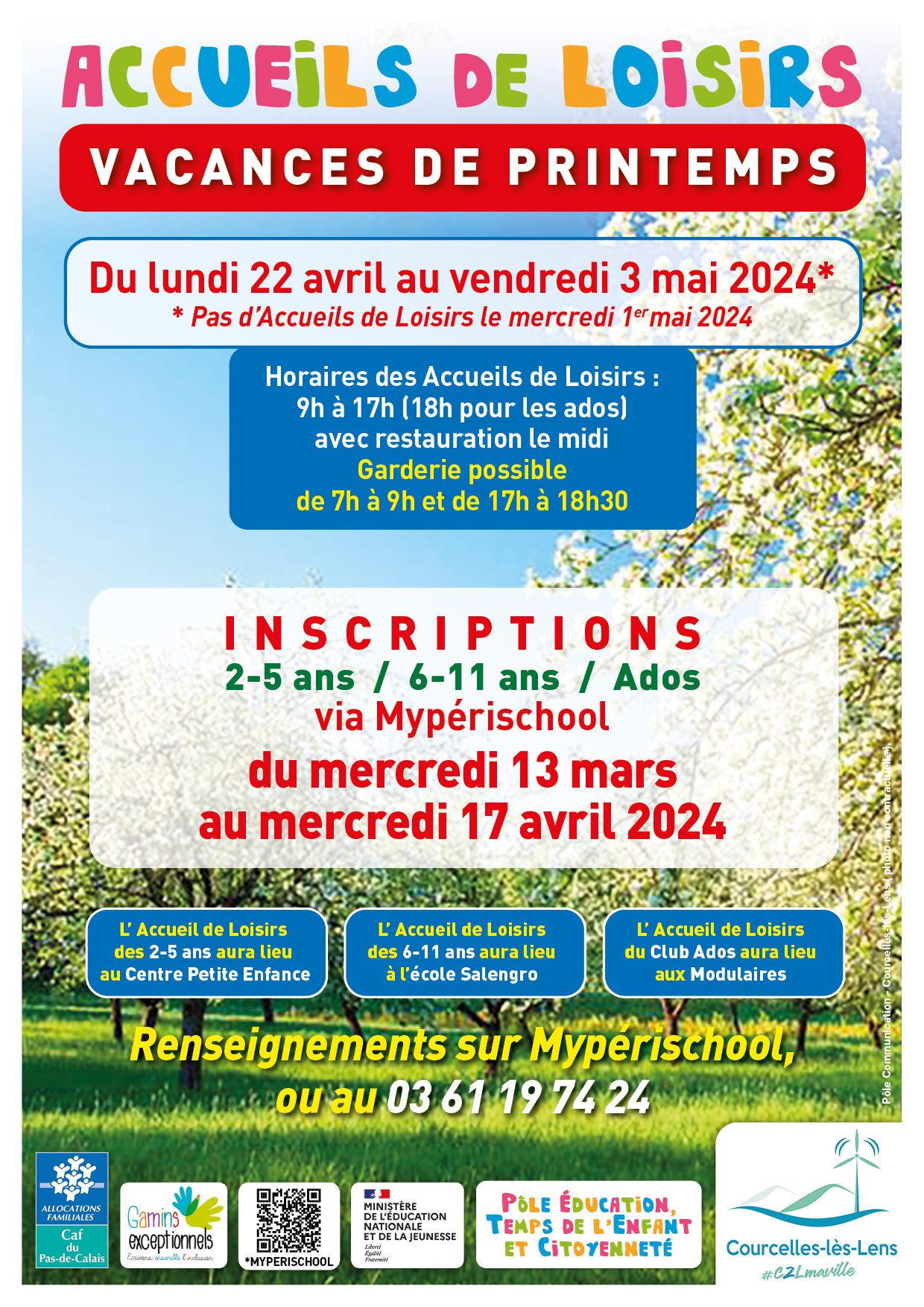 Inscription aux Accueils de Loisirs